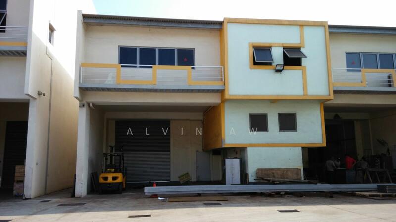 Tuas Single Storey High Ceiling Factory - Wide Access Road - Column ...