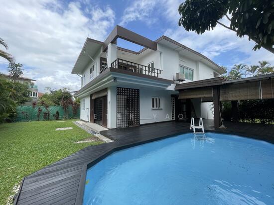 Tropical Resort Style Bungalow, Huge Garden and Pool along Sunset Drive ...