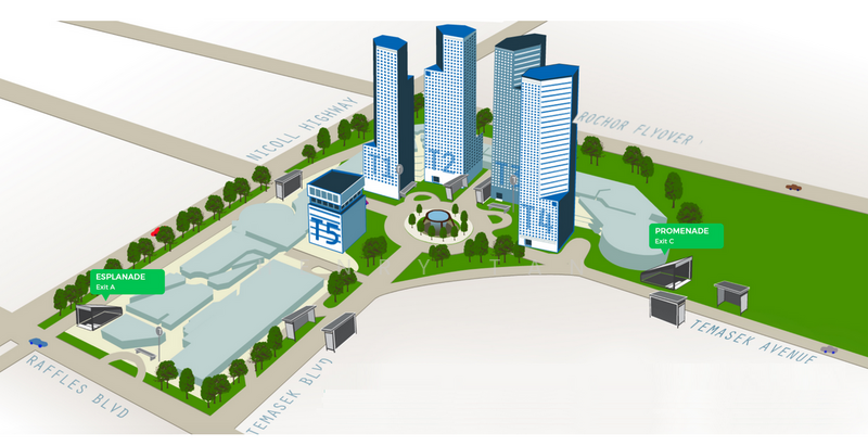 Suntec City Tower, 4 Temasek Boulevard, 775 sqft, Office For Rent, by ...