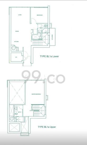 Icon, 10 Gopeng Street, 2 Bedrooms, 1044 sqft, Condos & Apartments for ...
