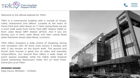 Trio, 11 Sam Leong Road, 614 sqft, Mall Shop For Sale, by Kenn Tok ...
