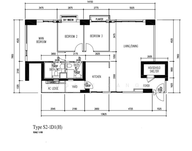 Pinnacle＠Duxton, Cantonment Road, 3 Bedrooms, 1,140 sqft, HDB Flat For ...