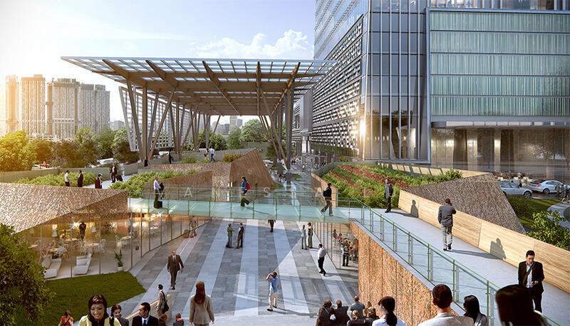 Guoco Tower, 1 Wallich Street, 991 sqft, Food & Beverage For Rent, by ...