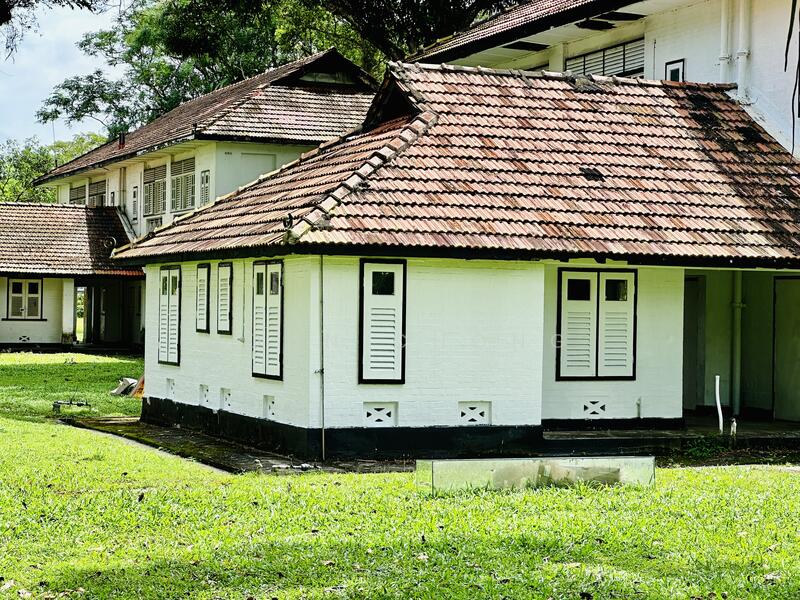 Black & White Colonial House Boutique Offices in Seletar Camp, Old ...