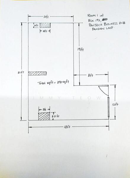 Pantech Business Hub, 192 Pandan Loop, 390 sqft, I RENT, by Jimmy Teow ...