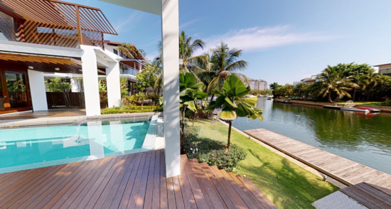 Seaside Villa with private berth & pool Detached House For Sale at S ...