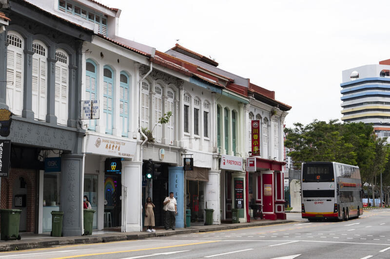 2-Storey Intermediate Conserved Shophouse with Attic, Jalan Besar ...