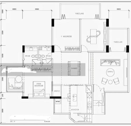 [No Longer Available] Thomson Grove, 586 Yio Chu Kang Road, 3 Bedrooms ...