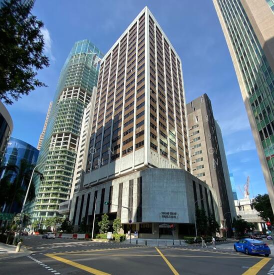 Fitted office of 1,227 sft in Tong Eng Building at 101 Cecil Street ...