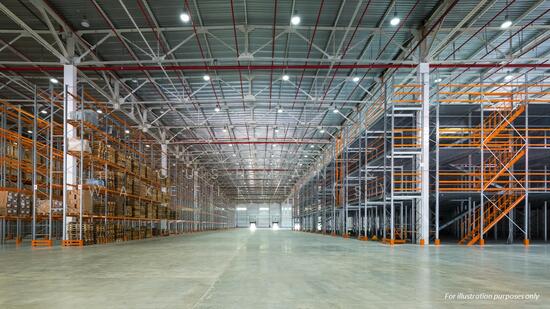 Ramp-up Warehouse In The West With Dedicated Loading Bays, , 51,472 ...