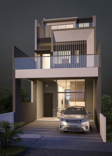 Brand New 2.5+Basement Storey Terrace @ Sembawang Hills Terraced House ...