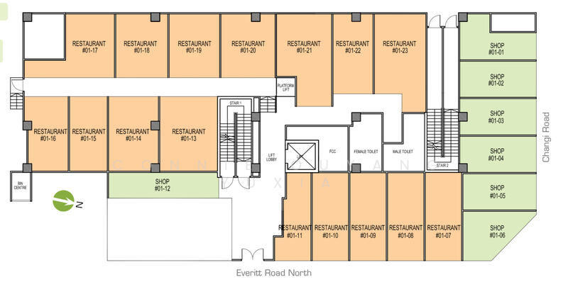 WIS @ Changi, 116 Changi Road, 194 sqft, Shop / Shophouse For Sale, by ...