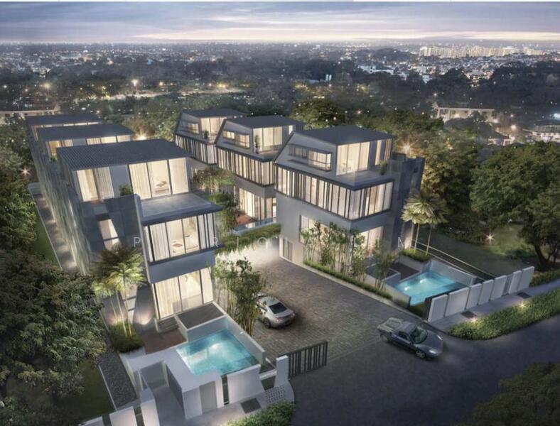 ️6 FH cluster houses on a single land title in Braddell Height Estate ...