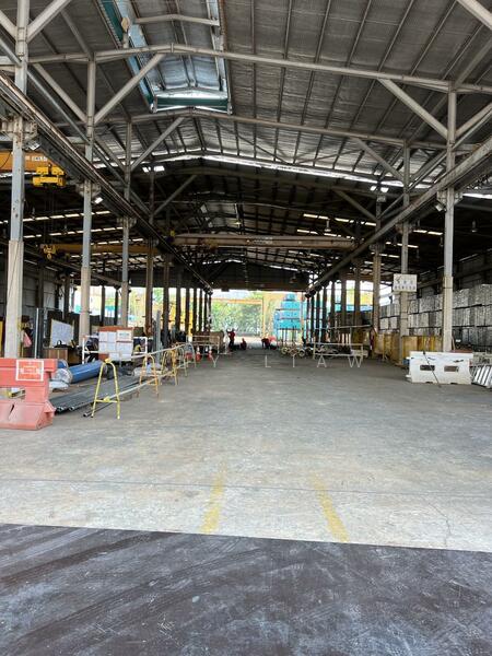 Open Yard and covered workshop for rent at Tuas, Open Yard and covered ...
