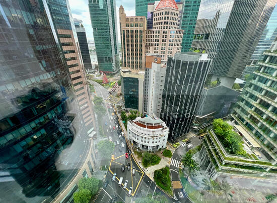 RAFFLES PLACE MRT - Fitted Office Space For Lease With Lift Lobby ...