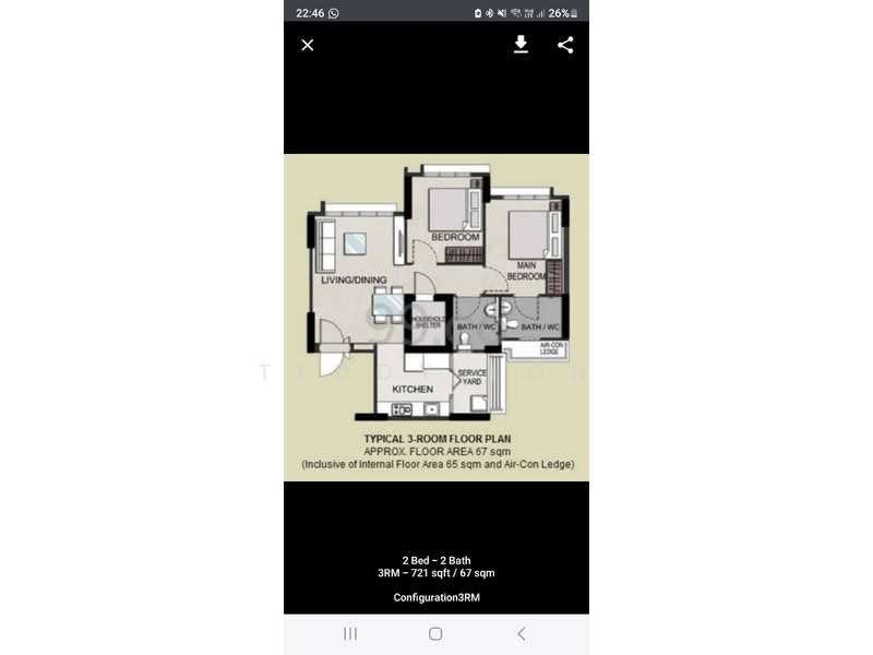 807A Choa Chu Kang Avenue 1, 807A Choa Chu Kang Avenue 1, 2 Bedrooms ...