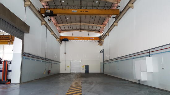Jurong Tuas Factory - High Ceiling - 100% Crane Production Coverage ...