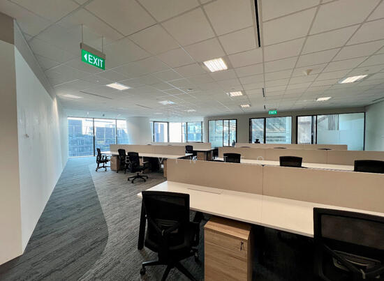 DOWNTOWN MRT - Premium Office with Brand New Fittings Steps from MRT ...