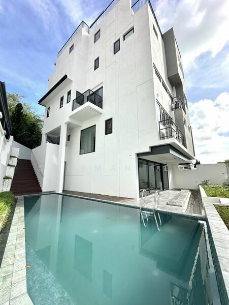 Brand new 3.5 Storey Corner Terrace With Basement and Pool at Lorong ...