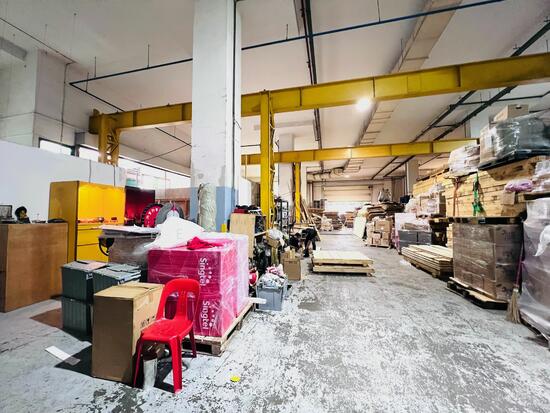 B2 factory on URA land plot with approved secondary dormitory, Tuas ...