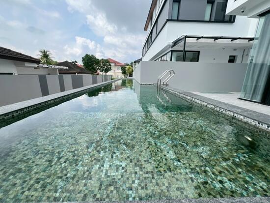 Sian tuan ave brand new semi detach house with lift-pool 11562sqft six ...
