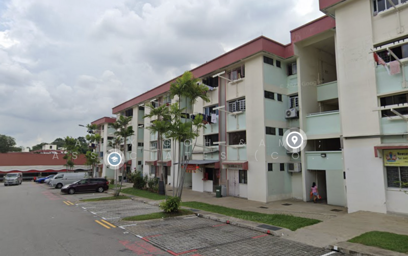 HDB Shophouse at 163 Ang Mo Kio Ave 4, Ang Mo Kio Ave 4, Ang Mo Kio Ave ...