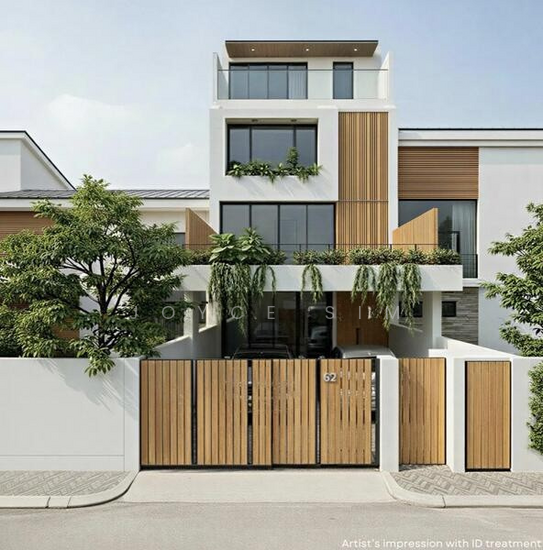 Brand New, Stunning 4-level Inter-terrace Terraced House For Sale at S ...