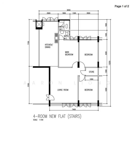 421 Bedok North Road, 421 Bedok North Road, 3 Bedrooms, 990 sqft, HDB ...