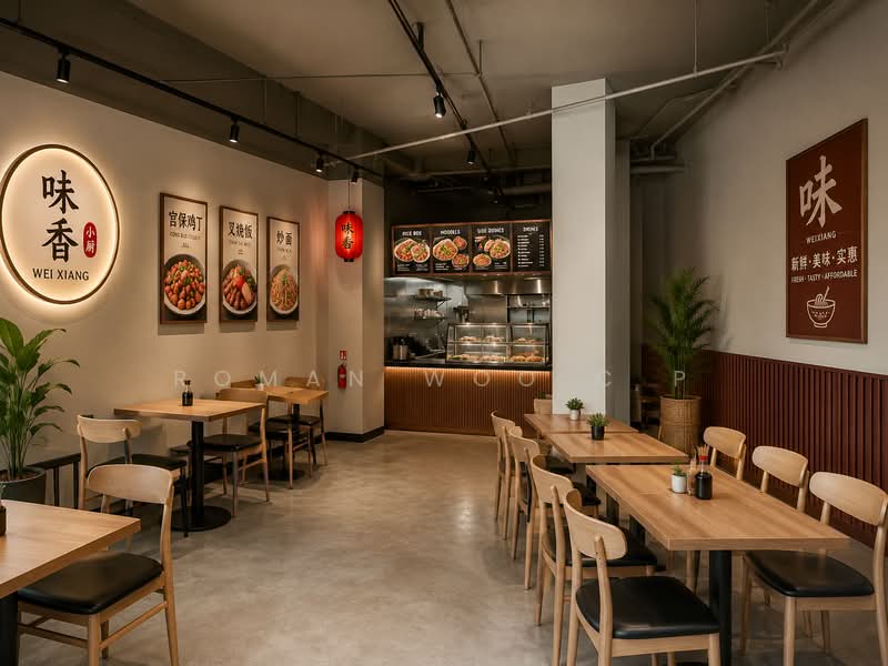 🔥 Direct MRT Link F&B Kitchen Space | High Footfall | Only 3 Units Left ...
