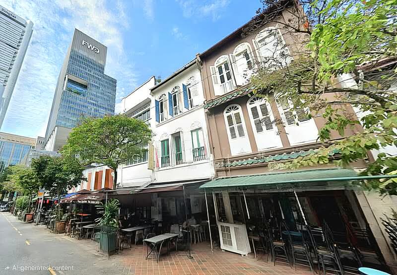 Boat Quay Conservation Shophouse, Rare Direct River Facing! F&B, 999yrs ...