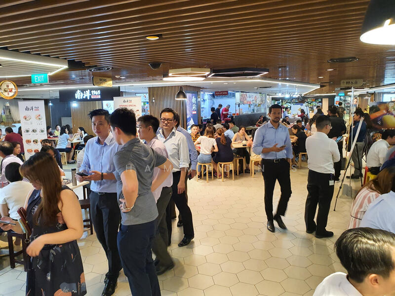 Hong Leong Building 16 Raffles Quay, ️ SUPERB LUNCH CROWD ️ F&B UNIT ...