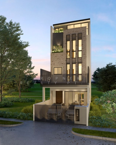 Modern Freehold Terrace with Lift & Attic – Rare Find at $6.3M ...