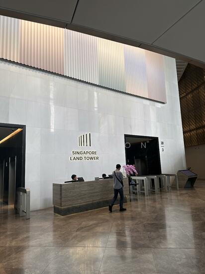 Singapore Land Tower, 50 Raffles Place, 6,463 sqft, Office For Rent, by ...