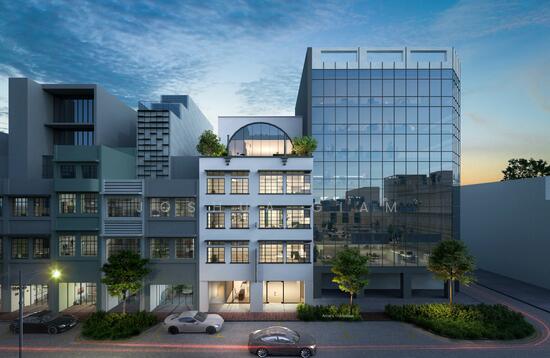 5 storey commercial building near Clarke Quay MRT Station, , 13,472 ...