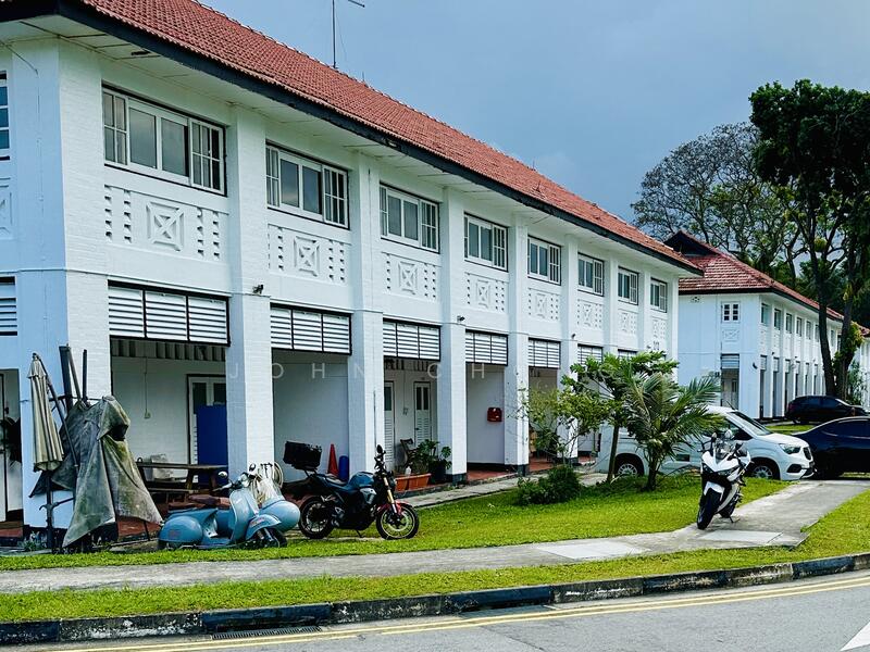 Heritage Black & White Colonial Office Building, Old Birdcage Walk ...