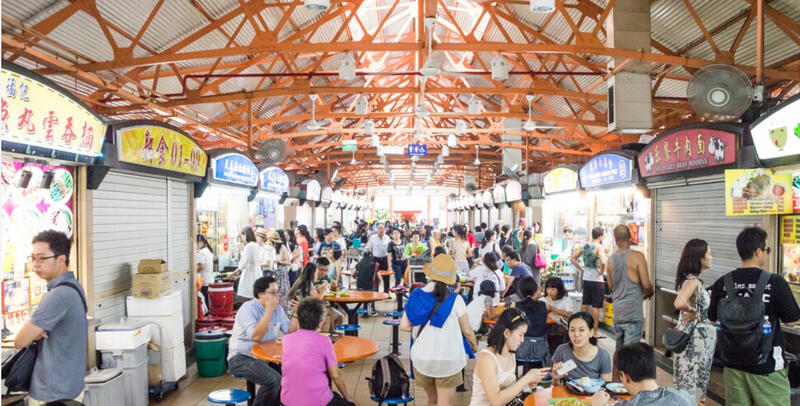 Ang Mo Kio busy Hawker Center, Ang mo kio /ang mo kio ave 10, 750 sqft ...