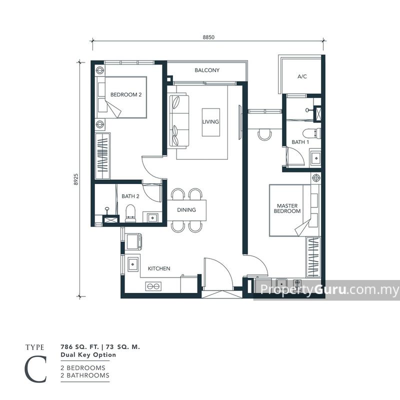 Sunway Velocity TWO (Service Residence) for Sale/Rent, 2025