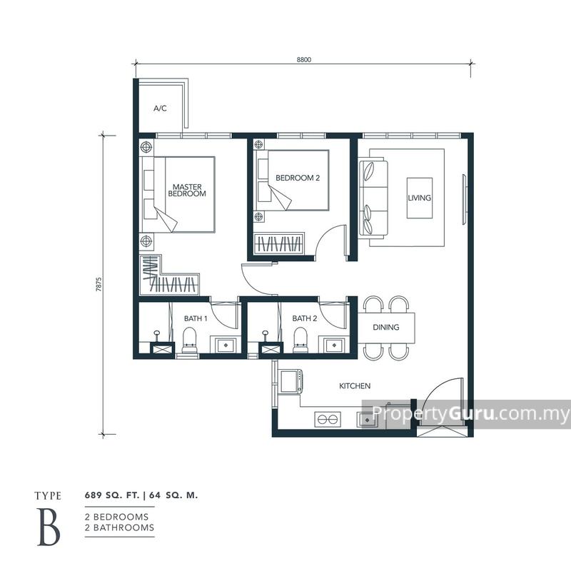Sunway Velocity TWO (Service Residence) for Sale/Rent, 2025