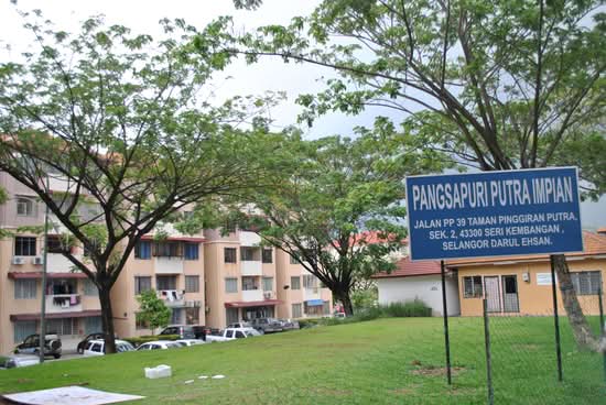 Pangsapuri Putra Impian, - Jalan PP39, Taman Pinggiran Putra, Seri ...