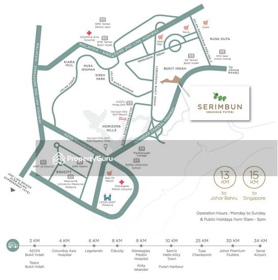 Serimbun, Iskandar Puteri, Jln Rimbun 1, Bukit Indah, Iskandar Puteri ...