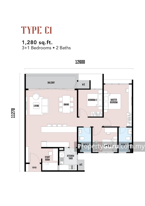 EdgeWood Residences @ SkySanctuary (Kondominium) untuk Disewa atau ...