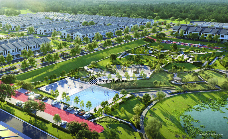 Clover @ Resort Residence - 2-storey Terraced House for Sale or Rent ...