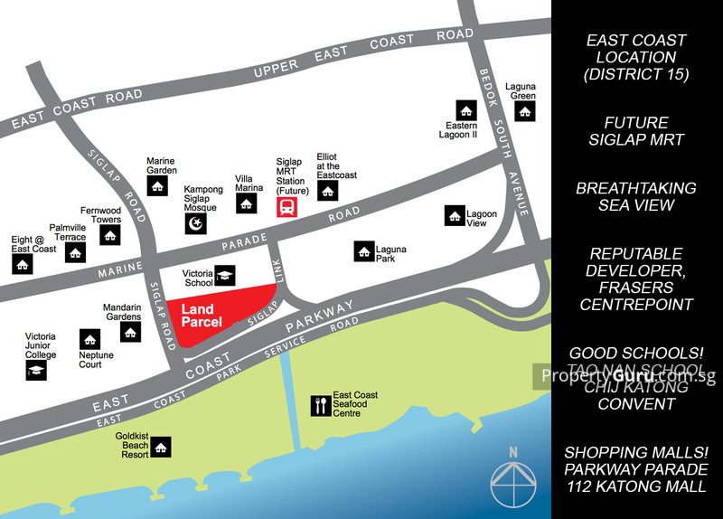 Seaside Residences Condo Details in East Coast / Marine Parade ...