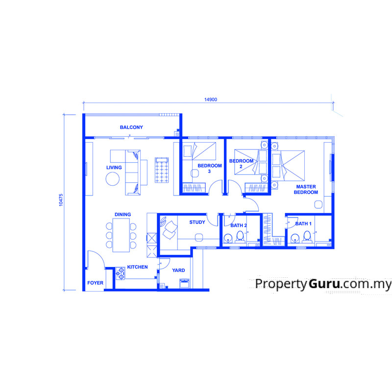 Austin Regency (Pangsapuri Austin Perdana) (Service Residence) for Sale ...