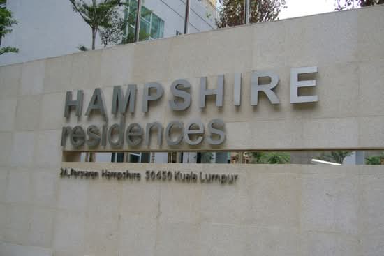 Hampshire Residences untuk Untuk Disewa - RM 3,800 /bulan (2024 ...