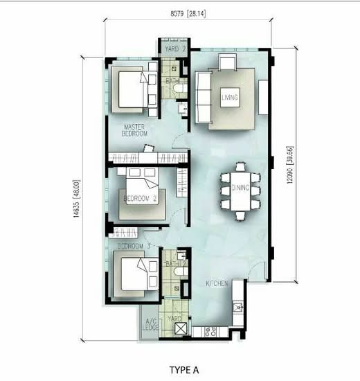 The Resident @ Ampang South, Jalan Bunga Raya, Off Taman Muda, Ampang ...