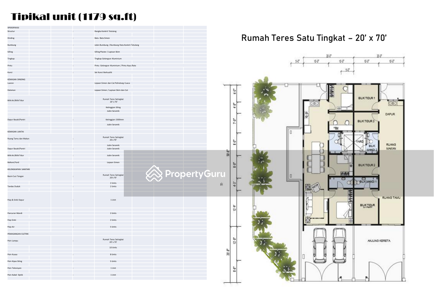 Taman Kinding Flora, Chemor, Ipoh, Perak, 1 Bedroom, 130 sqft, T SALE, by Generasi Simbolik Sdn ...