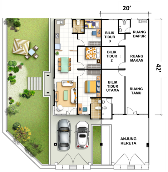 BANDAR PERMATA LUNAS, Kulim, Kedah, 1 Bedroom, 130 sqft, B SALE, by ...