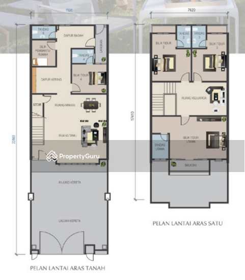 PISONIA VILLE, Johor Bahru, Johor, 1 Bilik Tidur, 130 kps, T SALE, by ...