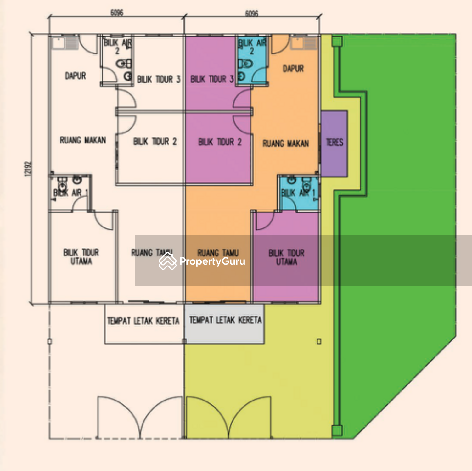 BANDAR BOTANI PARKLAND PRESINT 4, Jasin, Melaka, 1 Bedroom, 130 sqft, B ...